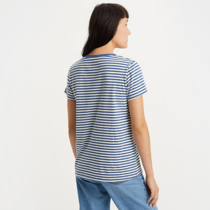 Levis The Perfect V Neck Tee Blue