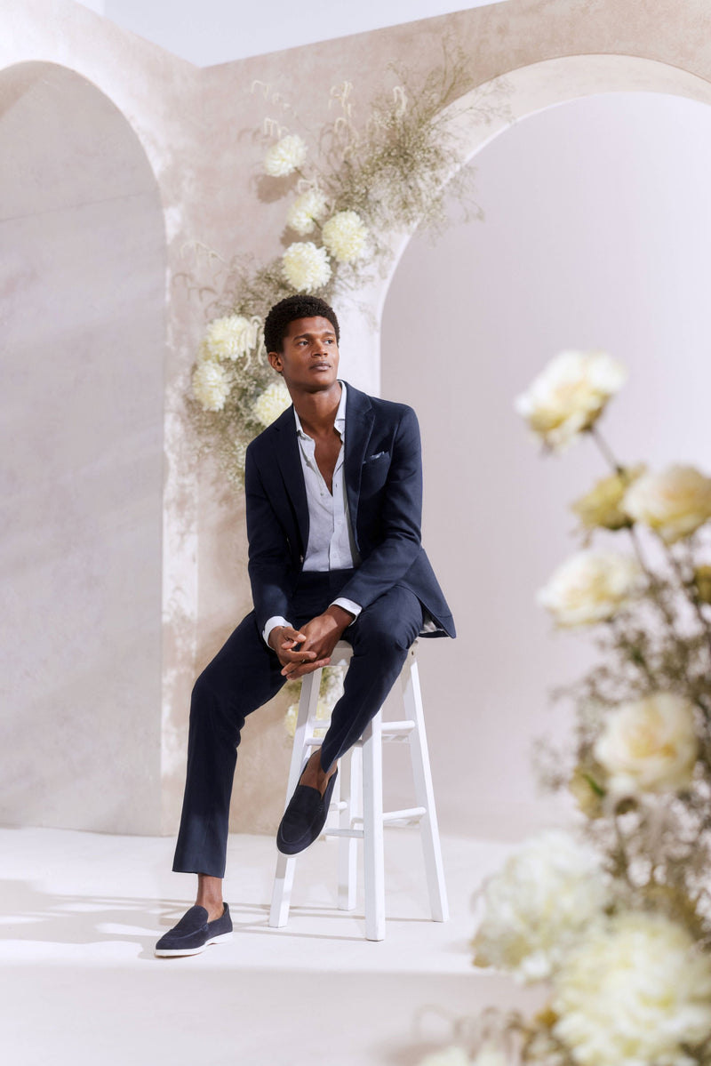 Moss Suit Hire & Fittings In-Store - Elys Wimbledon & Camp Hopson