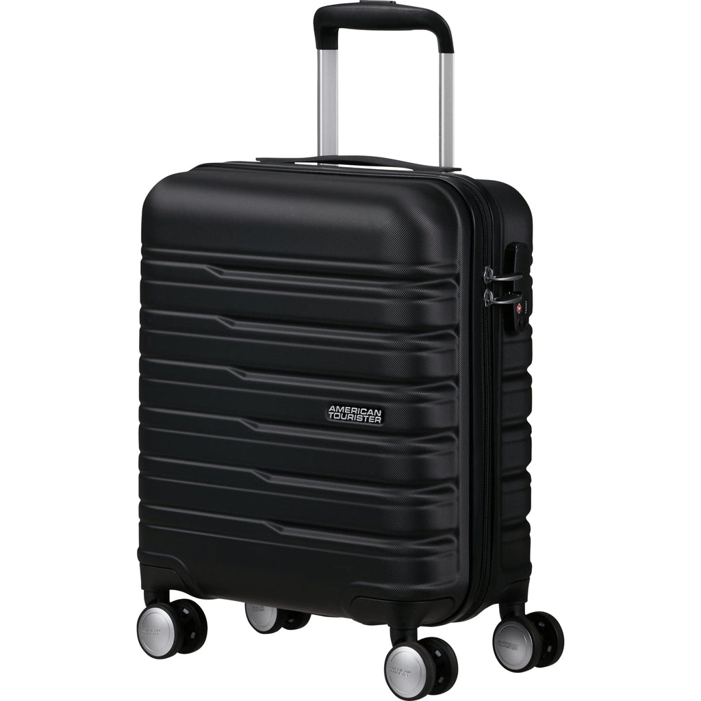 American Tourister Flashline 45cm 4 Wheel Spinner Suitcase In Shadow B