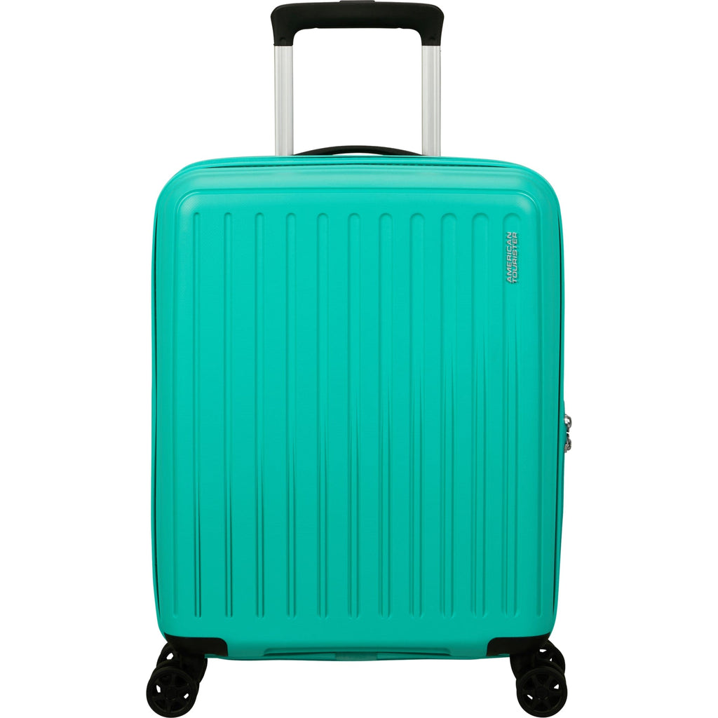 American Tourister Rejoy 55cm Cabin Spinner Suitcase In Aquatic Awe