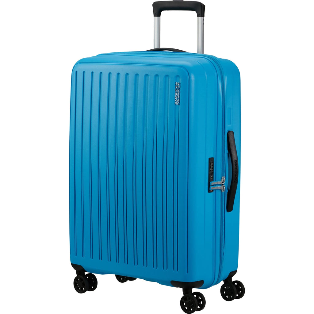 American Tourister Rejoy 68cm Medium Check-in Spinner Suitcase In Azur