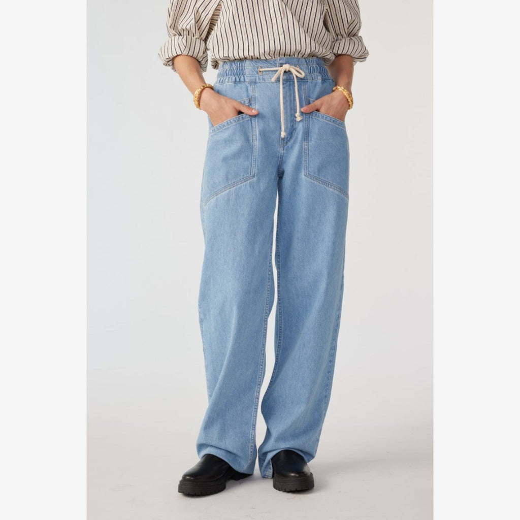 Ba&sh Jeans Mima in Light Blue – Elys Wimbledon