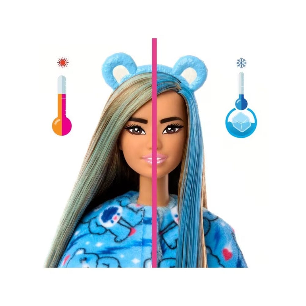 Barbie Cutie Reveal Care Bear Doll In Blue