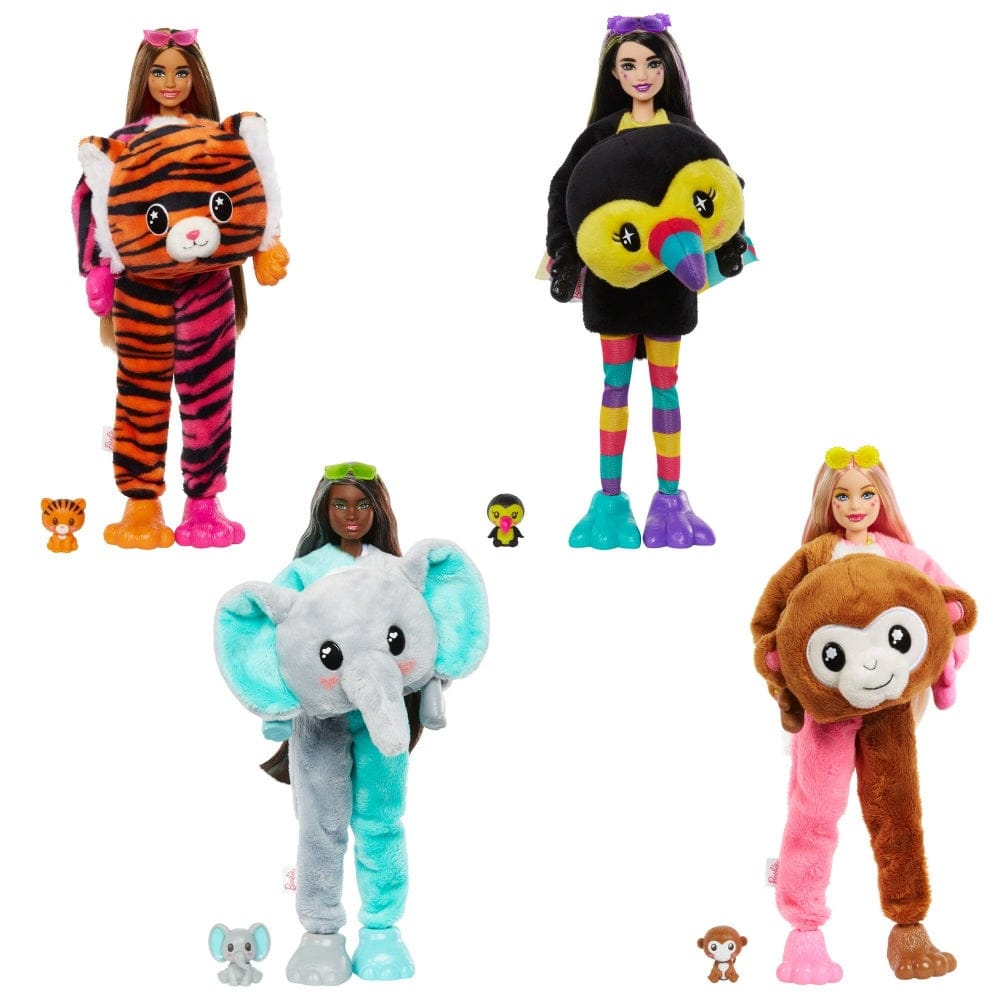 Barbie Cutie Reveal Jungle Fun Assortment