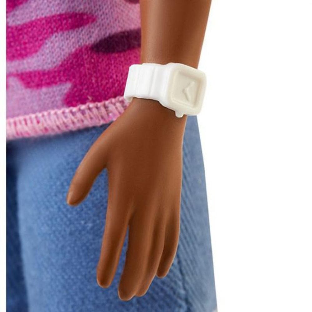 Barbie Fashionistas Doll “Good Vibes Only” Camo Tank