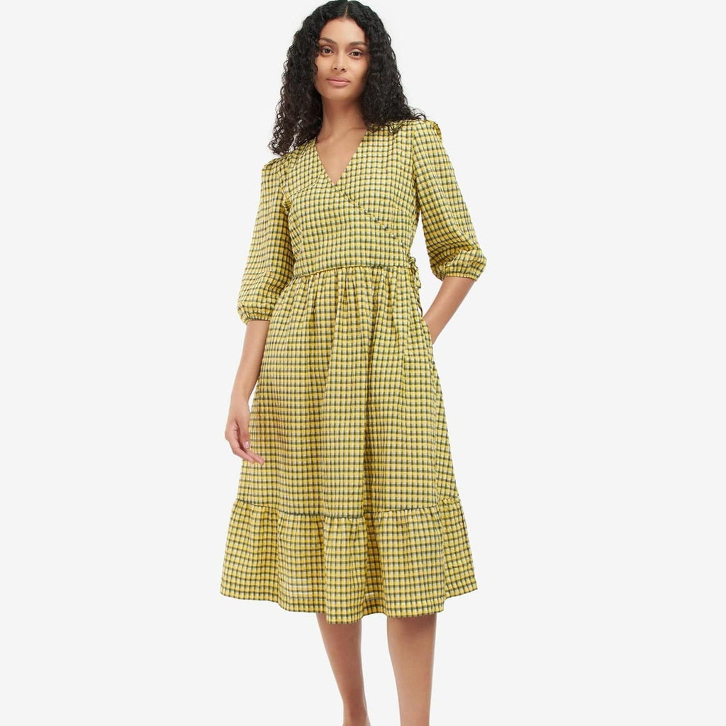 Barbour Addison Dress Sunrise Yellow