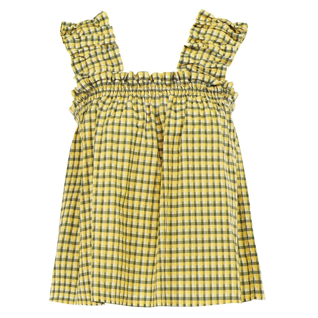 Barbour Addison Top Yellow