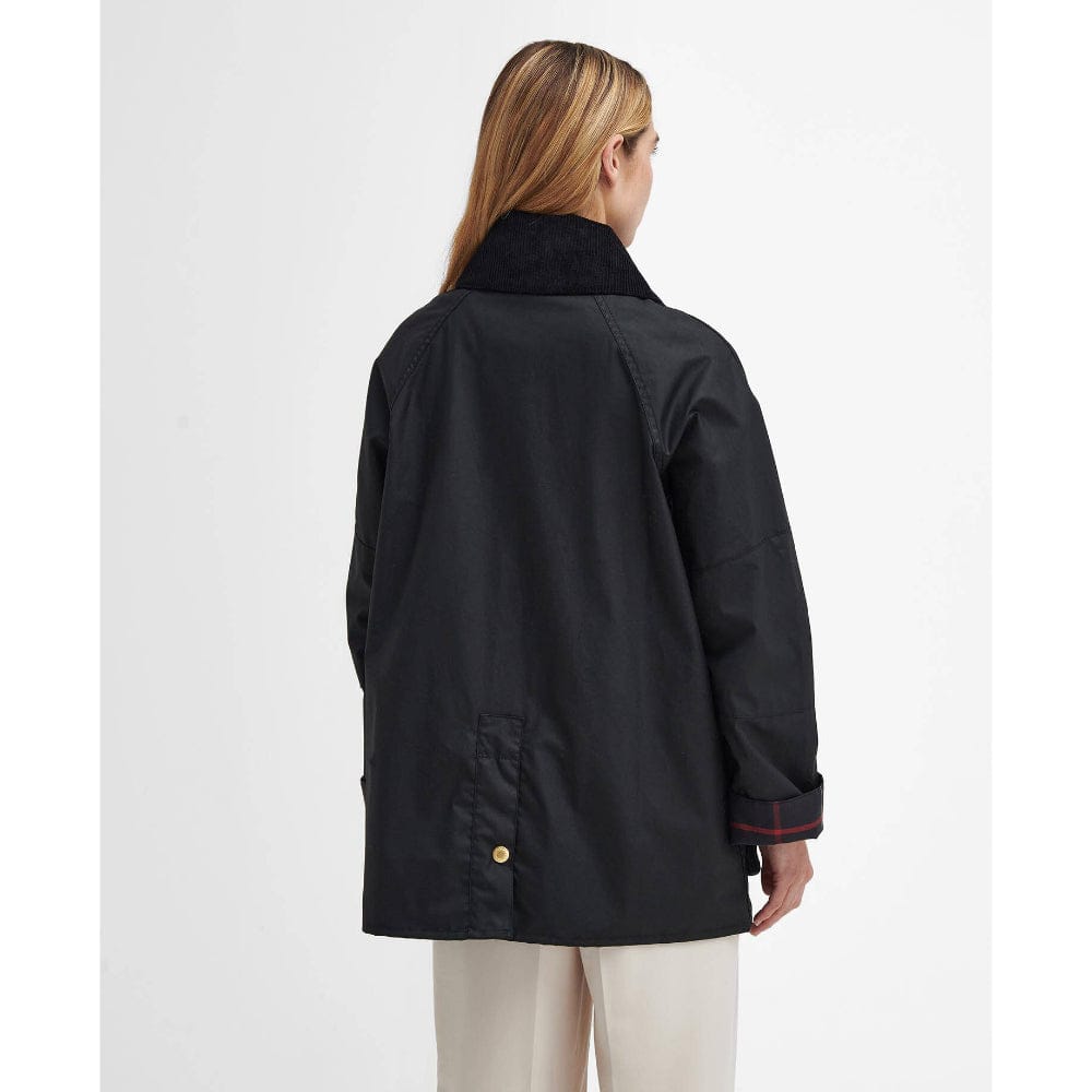 Barbour Allerston Waxed Jacket Black/Classic