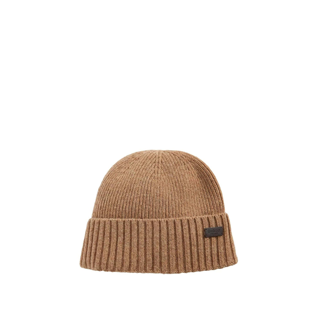 Barbour Carlton Beanie In Military Brown