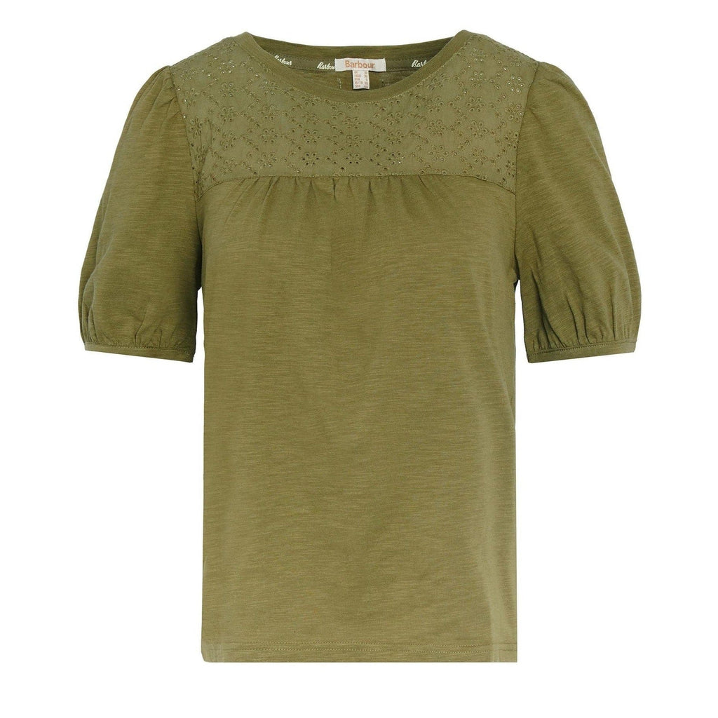 Barbour Pearl Top Olive Tree