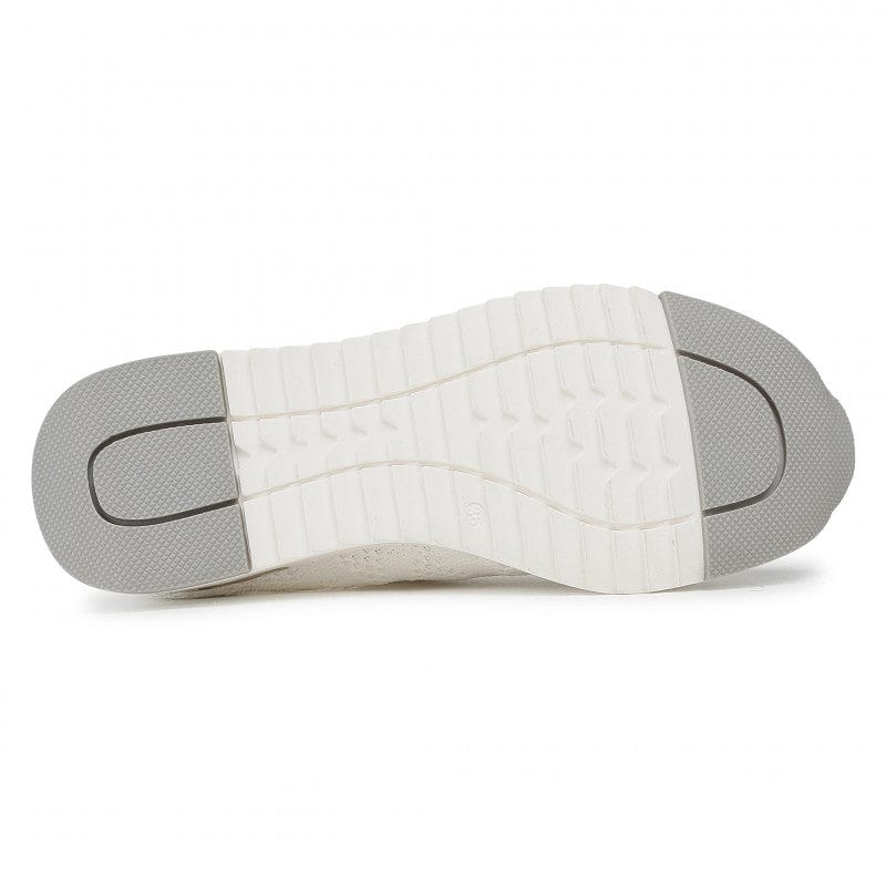 Caprice Knit Trainers in White 163