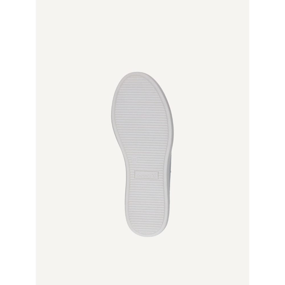 Caprice Sneaker In White / Silver