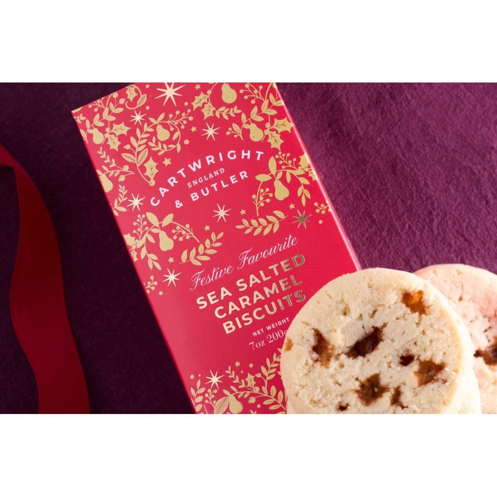 12 Days Of Christmas - Salted Caramel Biscuits In Carton