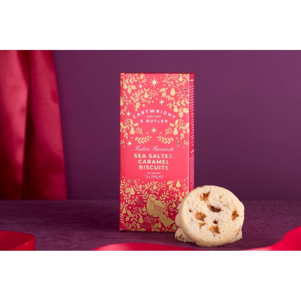 12 Days Of Christmas - Salted Caramel Biscuits In Carton