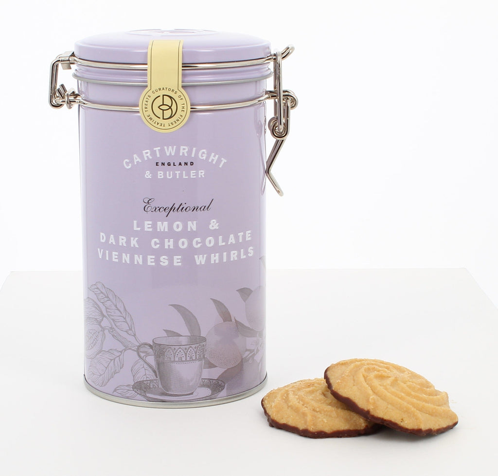 Cartwright & Butler Lemon Dark Chocolate Viennese Whirls