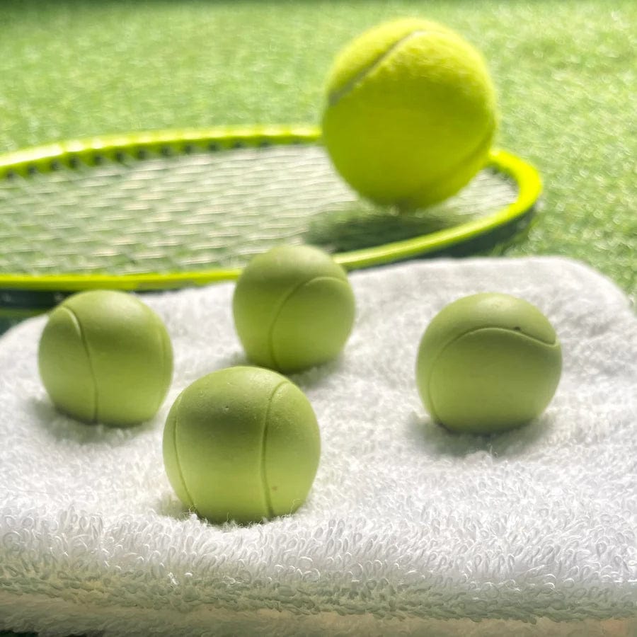 Choc on Choc Caramel Filled Chocolate Tennis Balls x 4