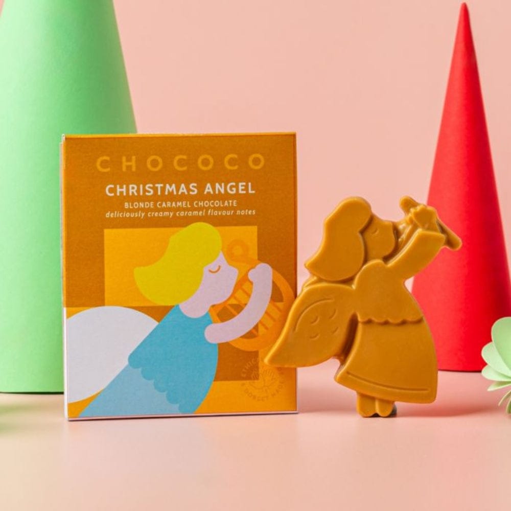 Chococo Christmas Angel Blonde Chocolate Bar