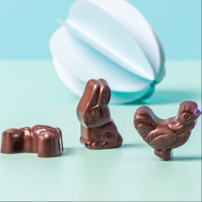 Chococo Dark Chocolate Easter Shapes Tube