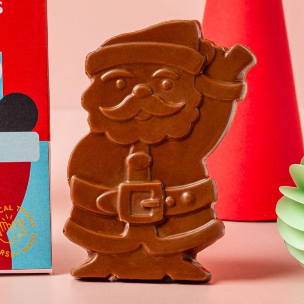 Chococo Father Christmas Milk Chocolate Bar