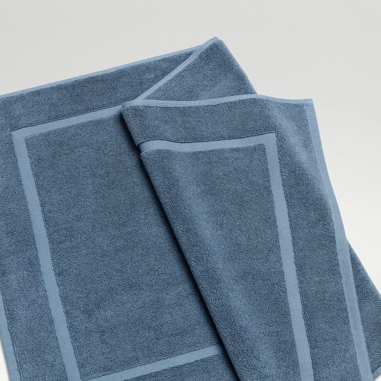 Christy Renaissance Bath Mat In Denim