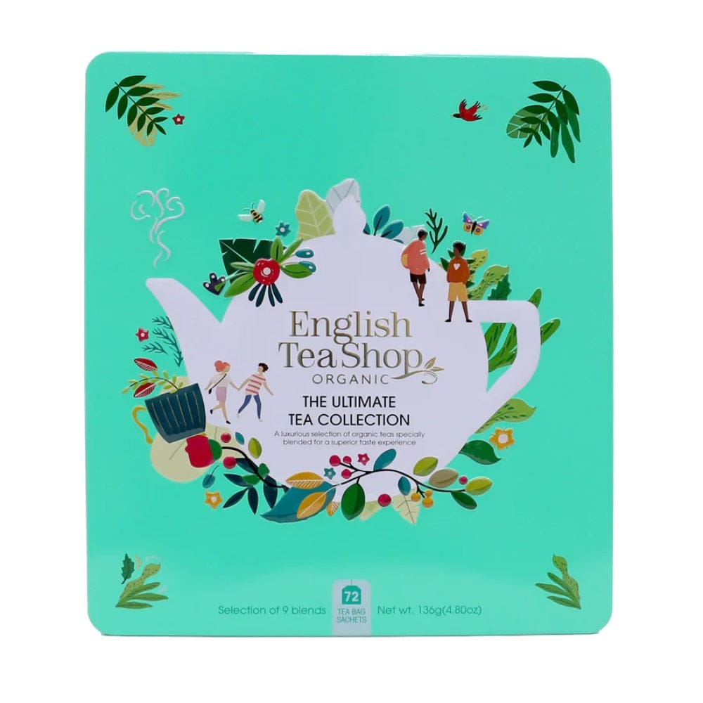 English Tea Shop - The Ultimate Tea Collection, 72 Tea Sachet Gift Tin