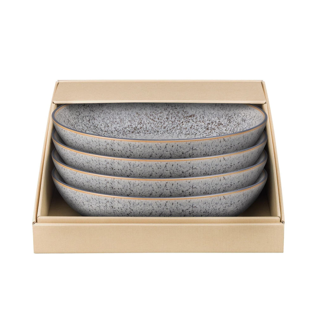 Denby Studio Grey 4 Piece Pasta Bowl Set