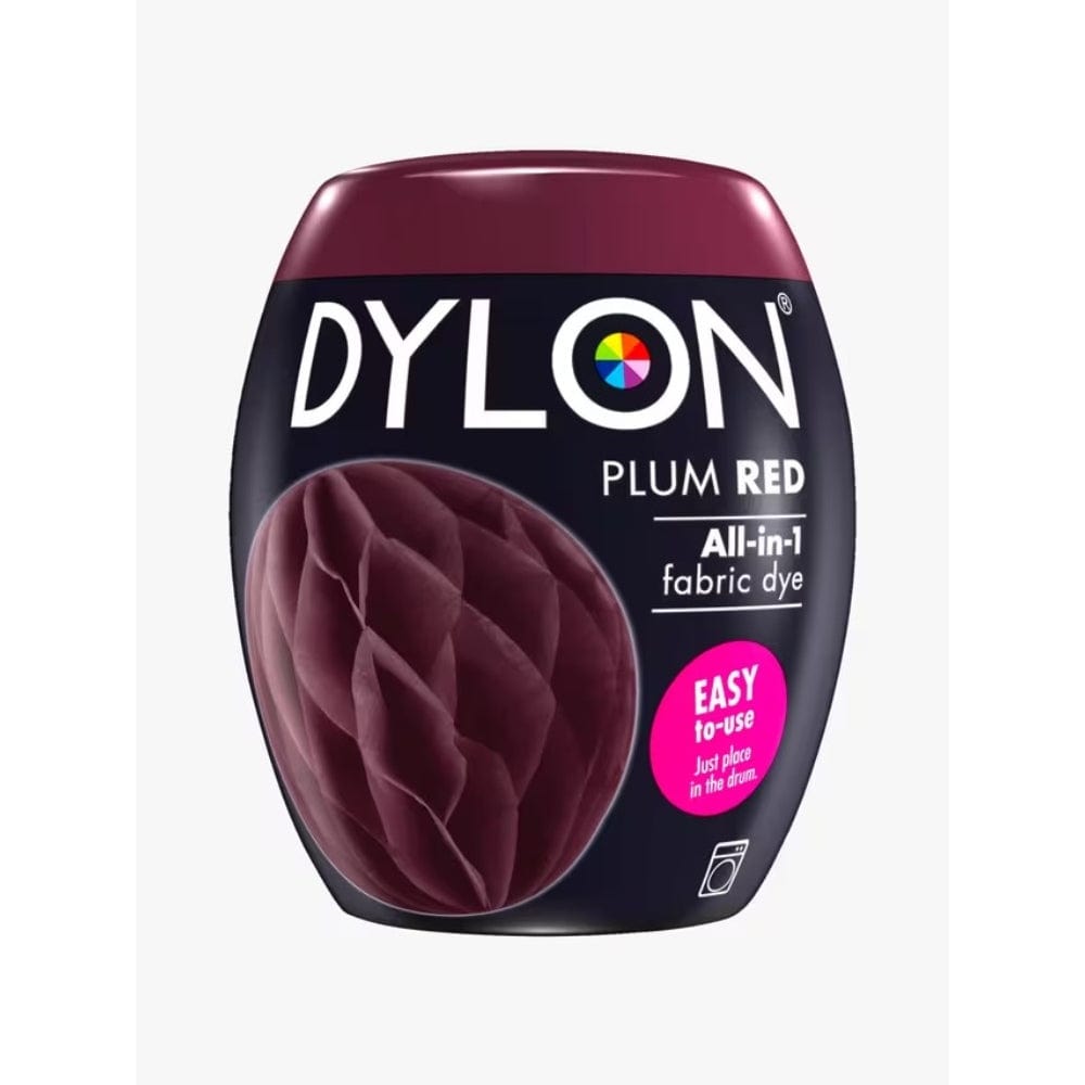 DYLON All-In-1 Fabric Dye Pod, 350g In Plum Red