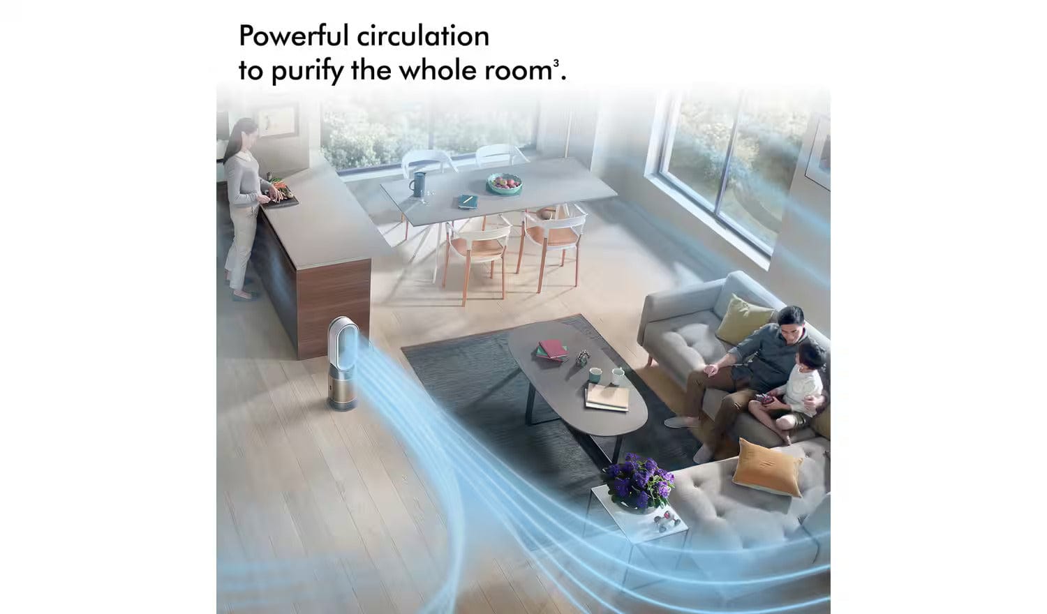 Dyson Purifier HP09 Hot and Cool Formaldehyde