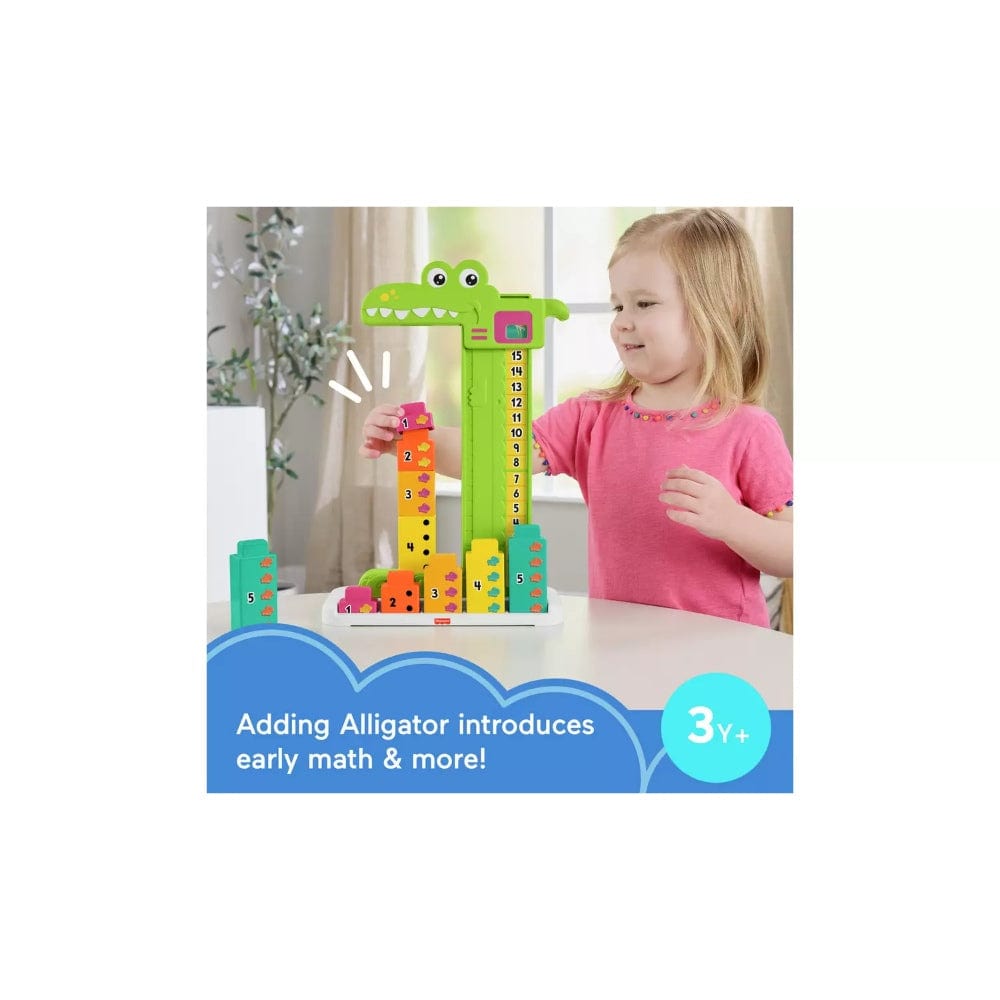 Fisher-price Preschool Adding Alligator Educational Toy