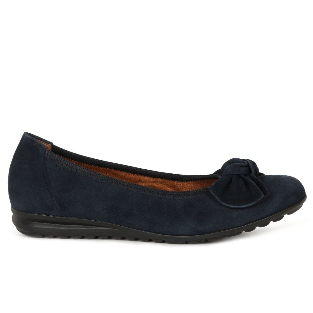 Gabor Sage Women's Ballet Pumps in Dark Blue