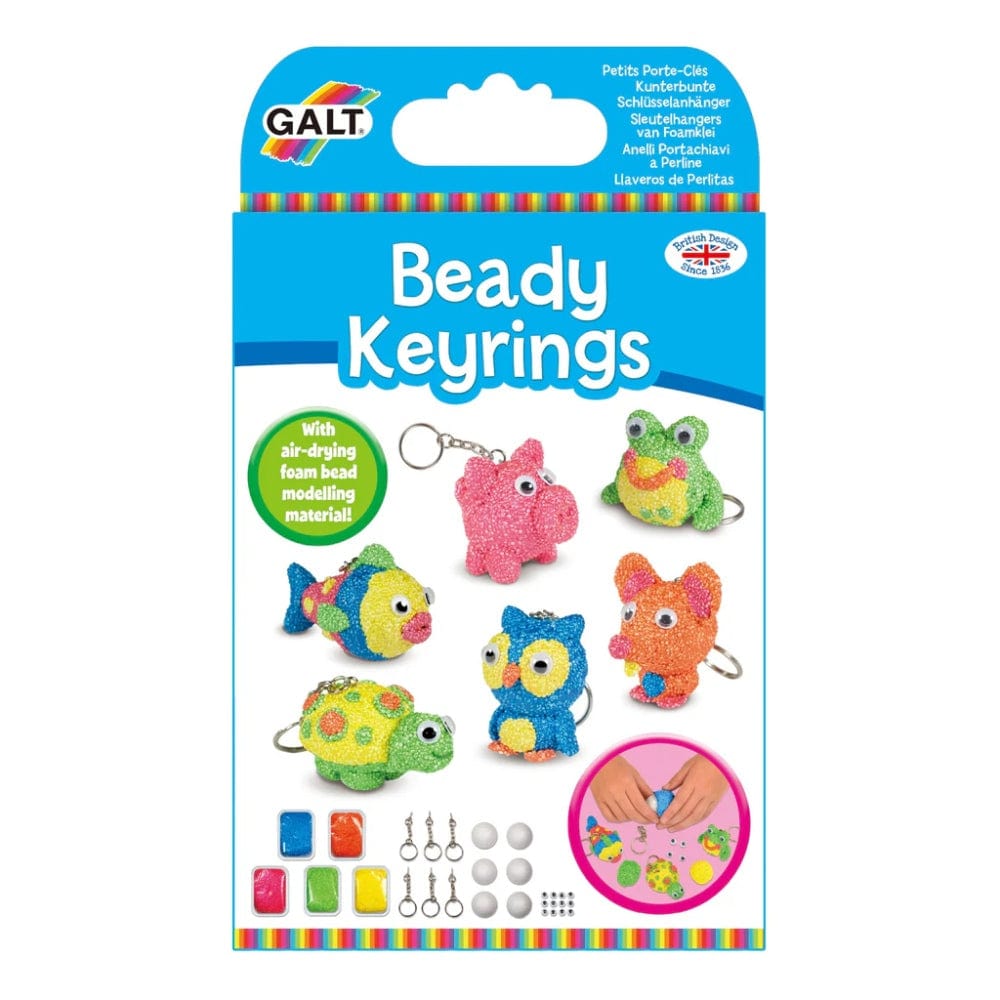 GALT Beady Keyrings