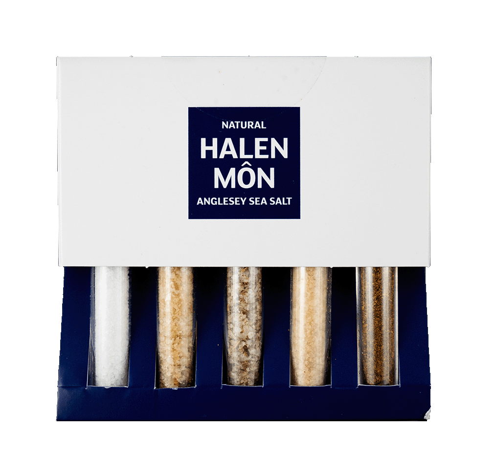 Halen Môn Famous Five Mixed Sea Salt Set