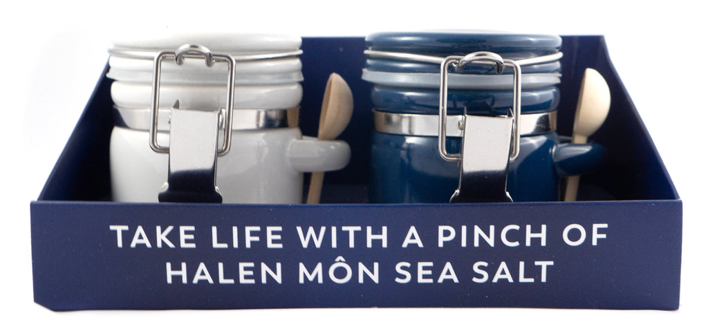 Halen Môn Little Ceramic Jar Giftset: Simple Pleasures