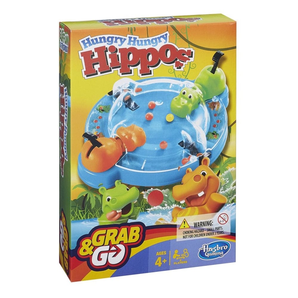 Hasbro Hungry Hungry Hippos Grab & Go Game