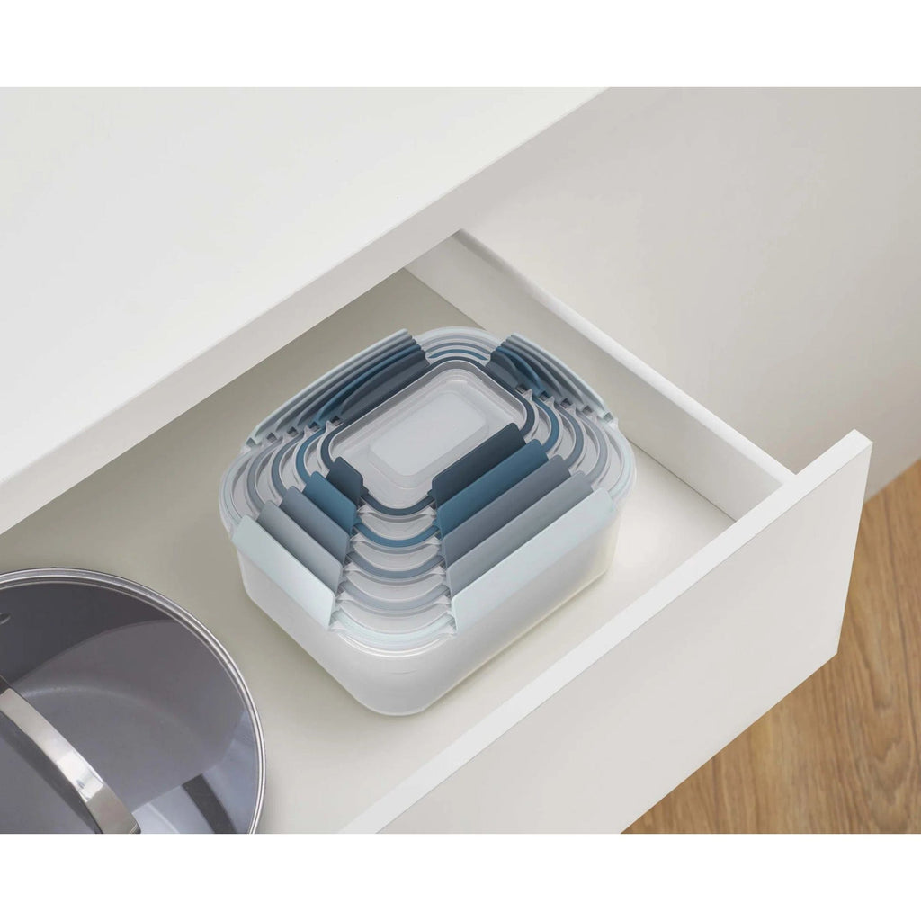 Joseph Joseph Nest Lock 5-piece Food Container Set In Blue