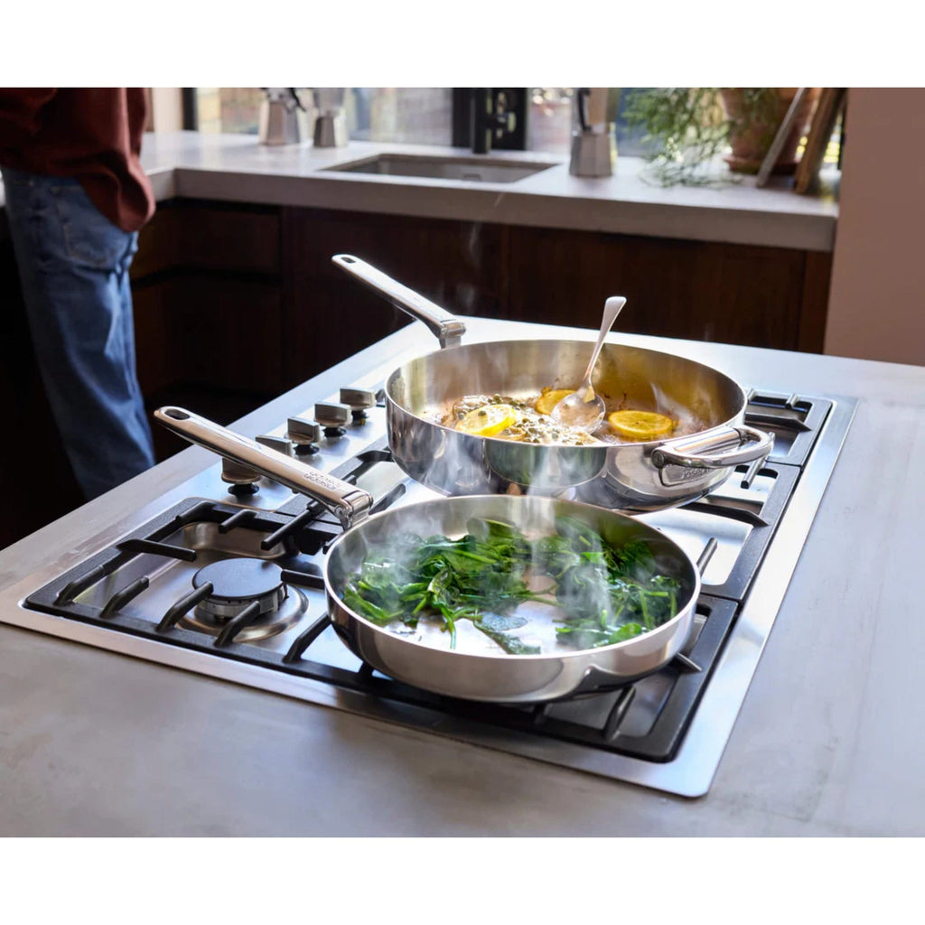 Joseph Joseph Space Steel Folding Handle 28cm Saute Pan & Lid in Stain
