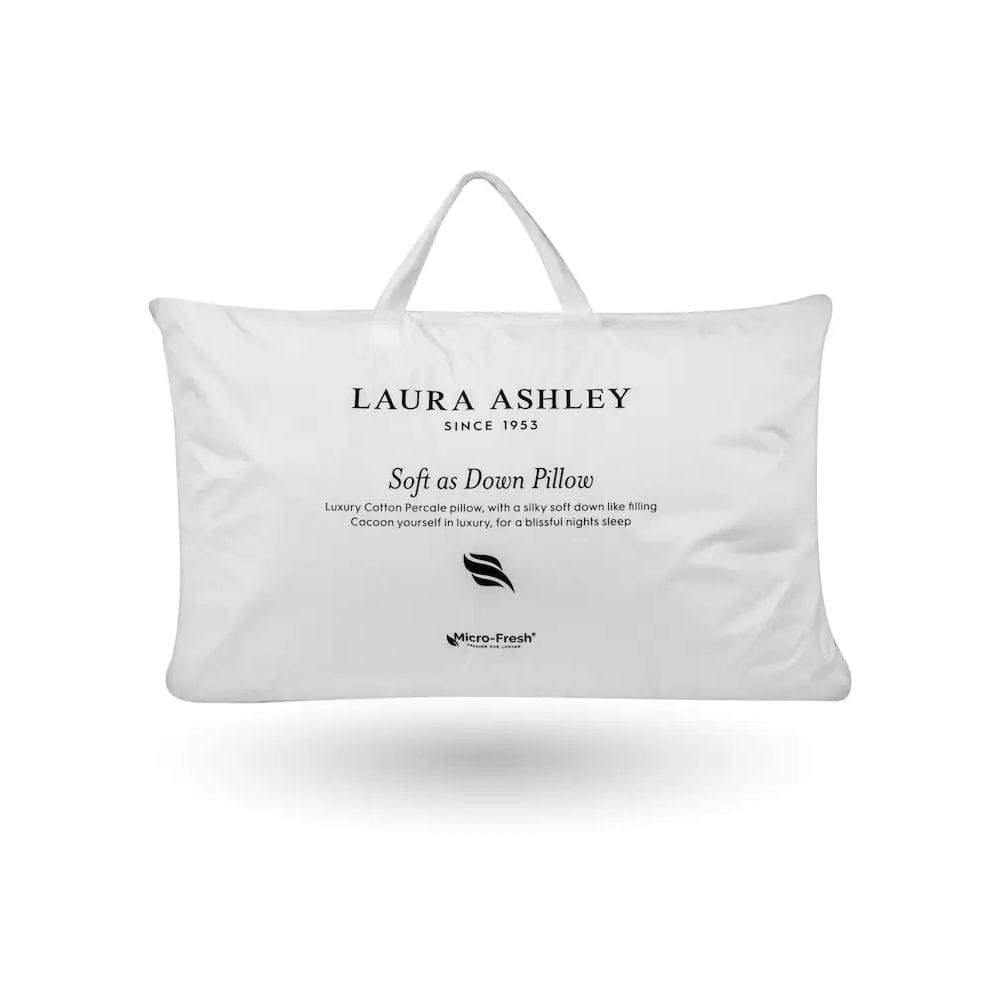Laura Ashley Cotton Soft as Down Pillow