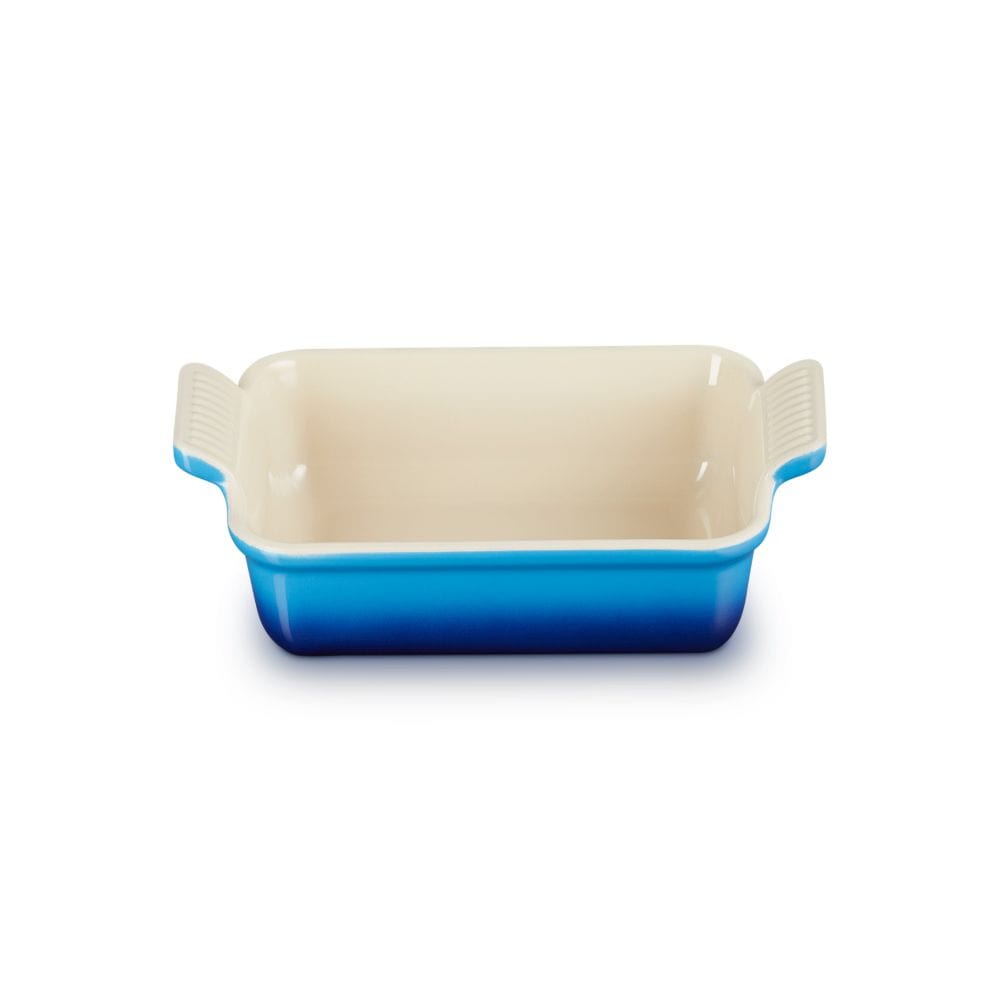 Le Creuset Deep Rect. Dish 19Cm Azure