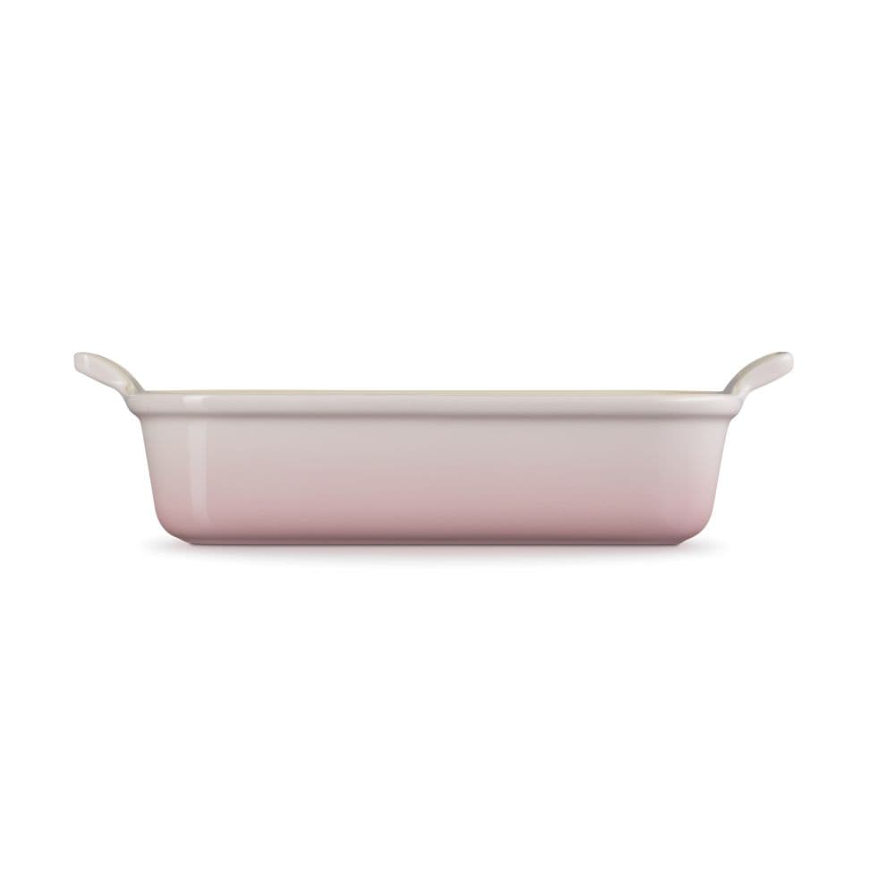 Le Creuset Deep Rect. Dish 26Cm, Shell Pink