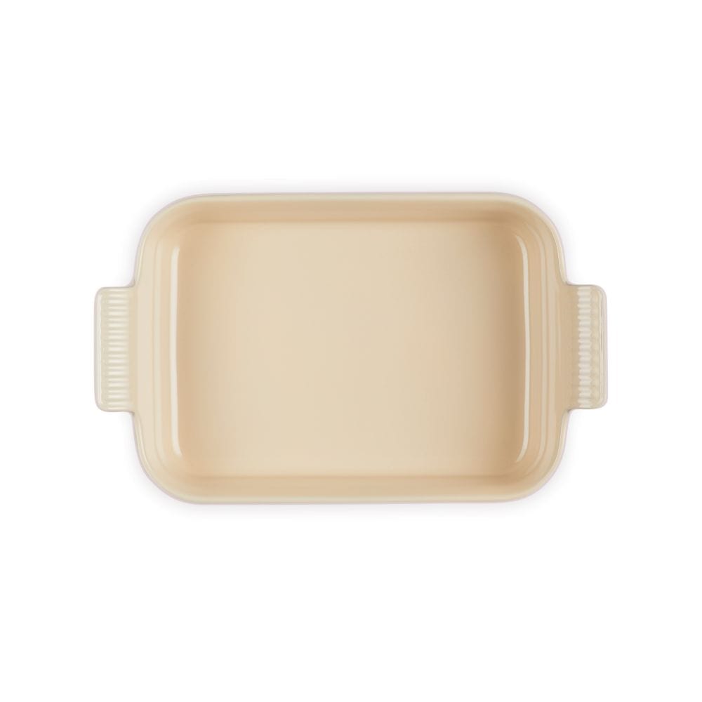 Le Creuset Deep Rect. Dish 26Cm Shell Pink