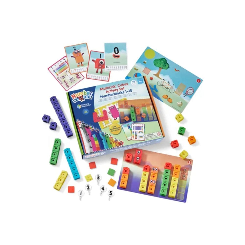 MathLink® Cubes Numberblocks® 1-10 Activity Set