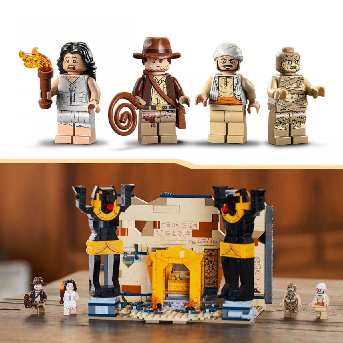 LEGO Indiana Jones Escape from the Lost Tomb Building Toy 77013