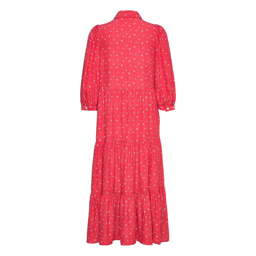 Levi's Cynthia Dress in Smaller Isabel Script Red