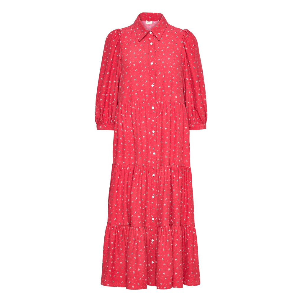 Levi's Cynthia Dress in Smaller Isabel Script Red