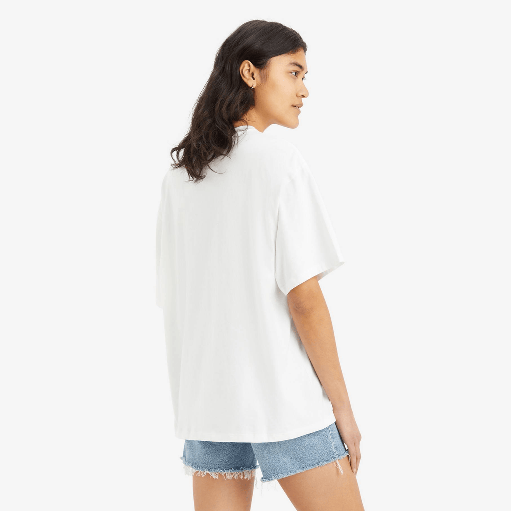 Levi's Graphic Short Stack Tee In White
