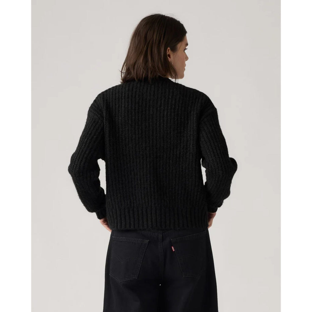 Levi's® Luna Shell Button Cardigan In Anthracite Night