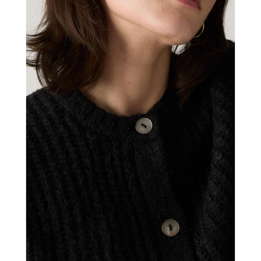 Levi's® Luna Shell Button Cardigan In Anthracite Night