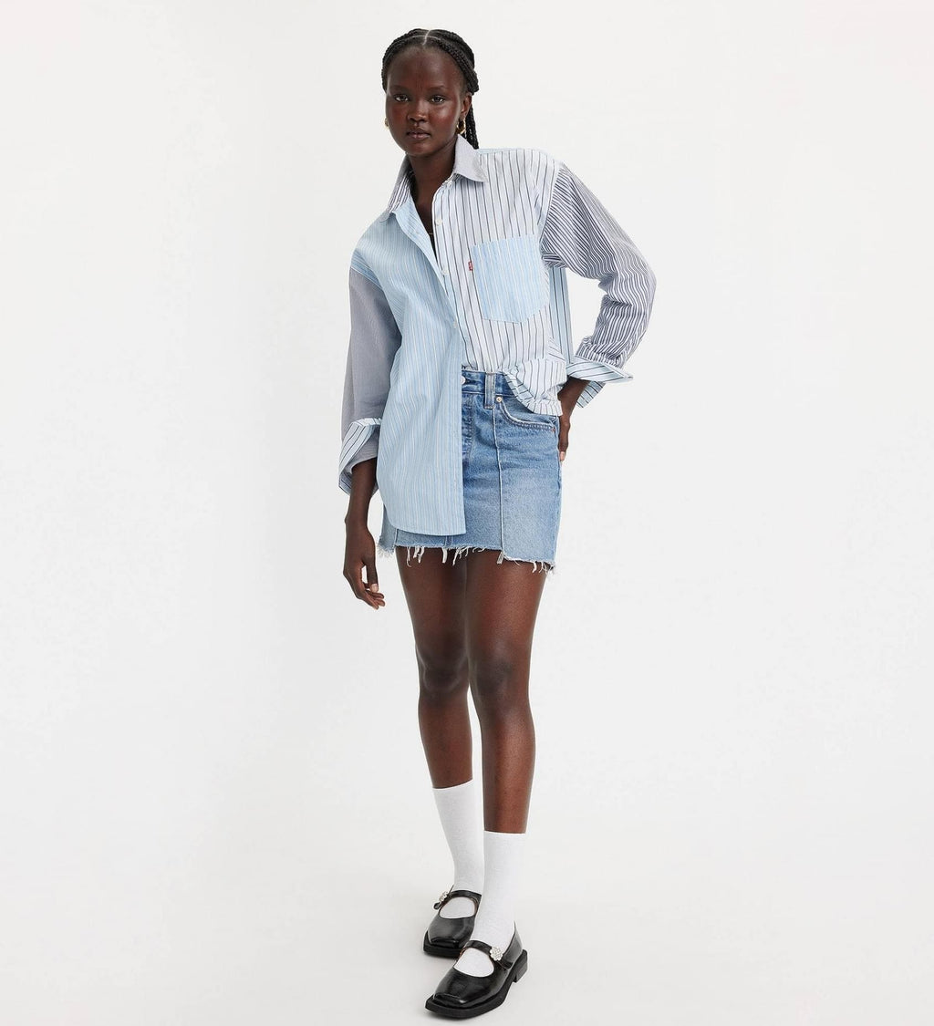 Levi's Recrafted Icon Skirt Novel Notion Skirt in Blue