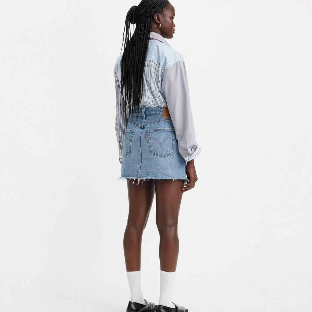 Levi's Recrafted Icon Skirt Novel Notion Skirt in Blue