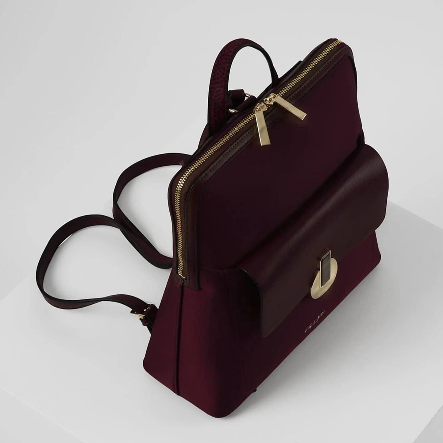 Luella Grey Penelope Damson Laptop Backpack in Purple